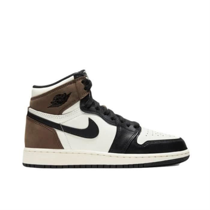 Baskets Air Jor.dans 1 Retro High OG Dark Mocha (GS) Chaussure de Sport ...