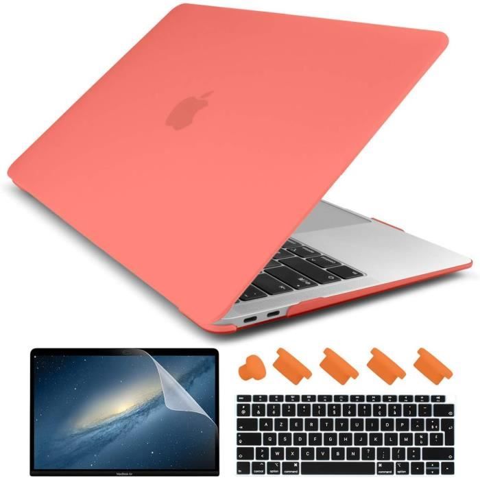 Pour 2020 MacBook Air 13 Coque M1 A2337 A2179, Coque Rigide étui et ...