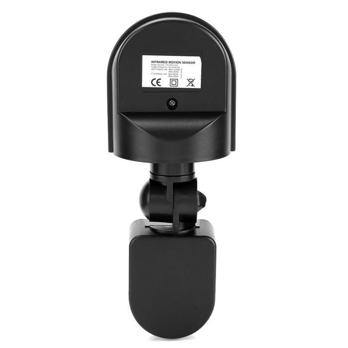 Sonew Capteur De Mouvement Infrarouge 110v 240v Réglable Pir Body