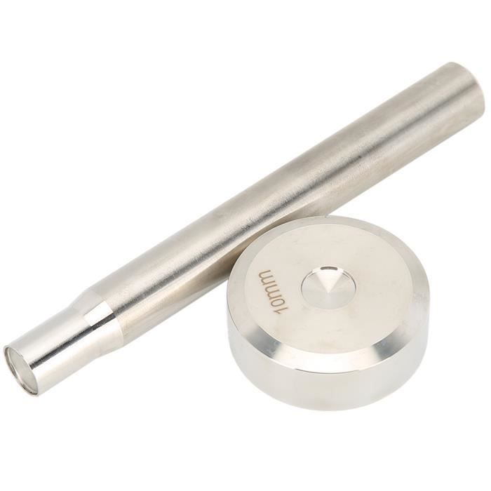 Poinçon de rivet double face 10 mm en acier inoxydable - SONEW - Outil ...