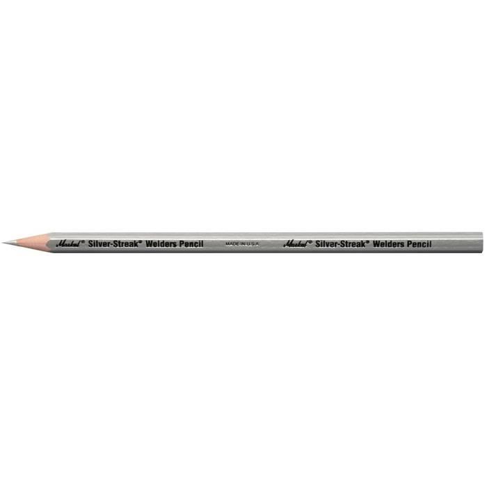 MARKAL 96101 Silver-Streak Welder Pencil crayon, Argent (Pack de 12)308 ...