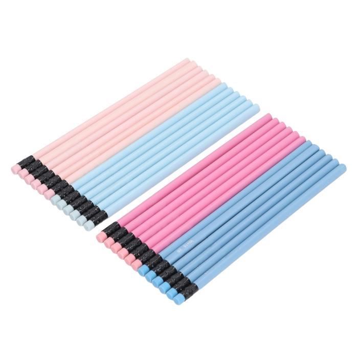 Tbest Crayons graphite 2B 60 Pièces 2B Croquis Crayons Ensemble ...