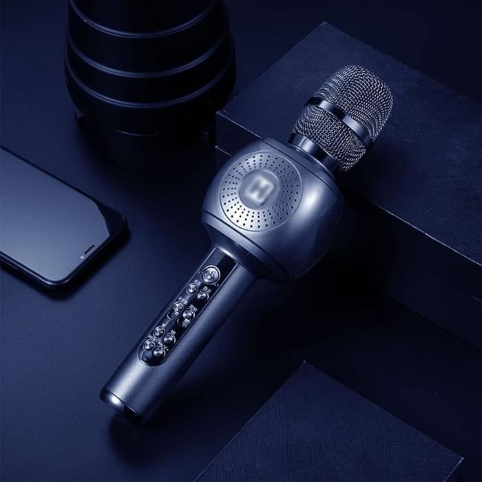 Micro Karaoké, Microphone Karaoké Sans Fil Bluetooth Pour Chanter ...