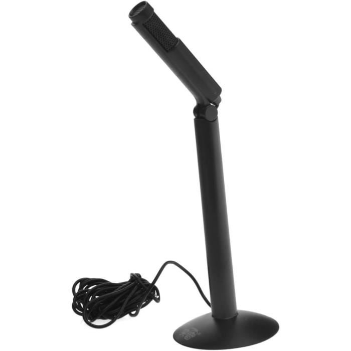 Microphone - Micro Noir - Micro À Condensateur - Micro Omnidirectionnel ...