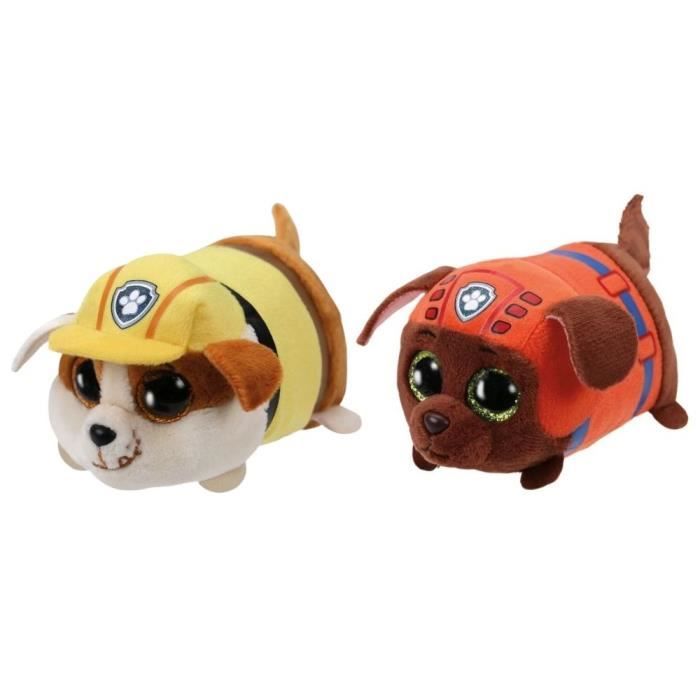 Ty - Peluches - Teeny Paw Patrol - Rubble & Zuma - Cdiscount Jeux - Jouets