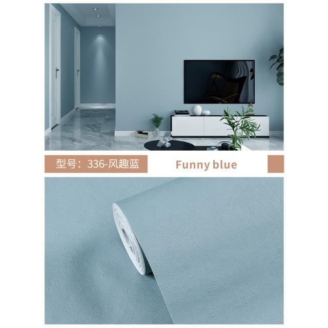 Autocollant mural,Funny blue-30 x 100 cm Sample--Papier Peint Couleur ...