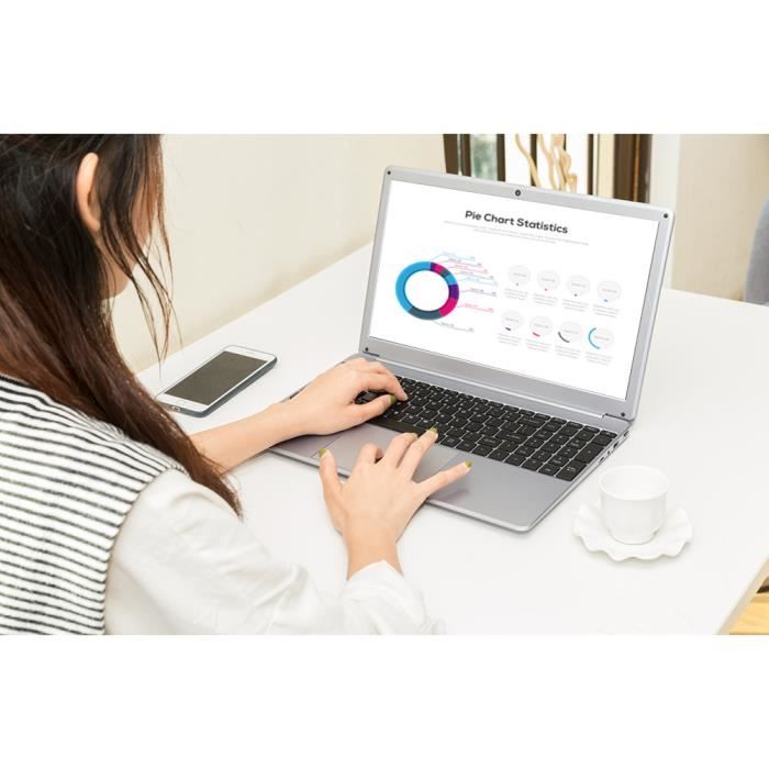 AIWO I8 Plus - Ordinateur portable PC portable -15,6"-Windows 10 -Intel ...