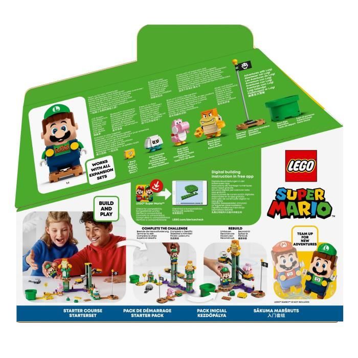 LEGO® 71387 Super Mario Pack de Démarrage Les Aventures de Luigi, Jeu ...