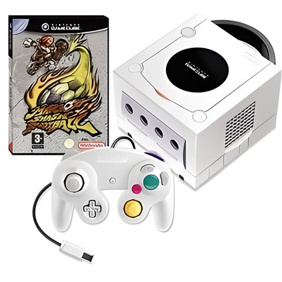 CONSOLE NINTENDO GAME CUBE WHITE PEARL + 1 Manett - Cdiscount Jeux vidéo