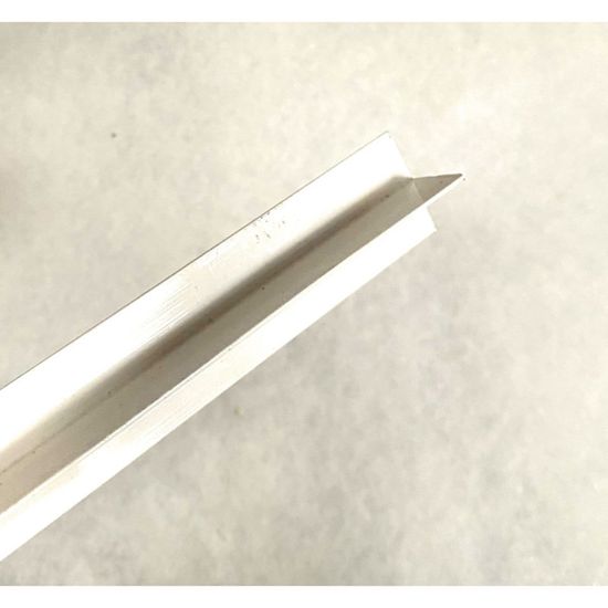 Profilé T blanc pvc mm.25x18x1 - ARCANSAS - Cdiscount Bricolage