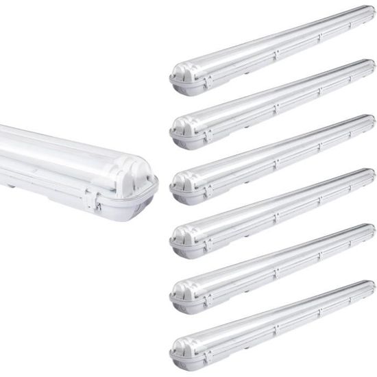 Reglette Led Garage - RUBAN LED - 120cm - Etanche IP65 - Blanc Froid ...