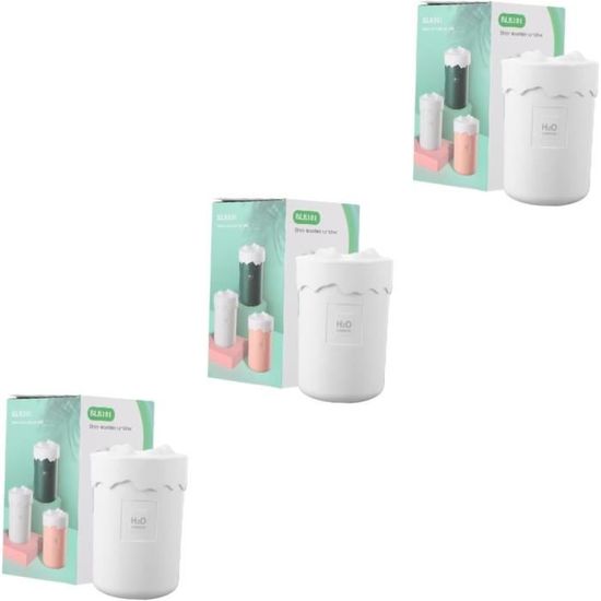 3 Pièces Mini-Humidificateur Maison Diffuseur Rechargeable ...