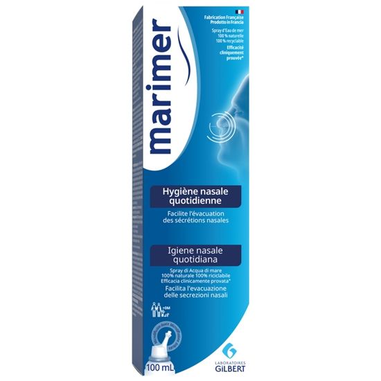 Marimer Spray Nasal Eau Mer Isotonique 100ml - Cdiscount Santé - Mieux ...