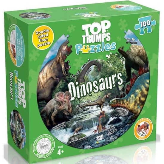 Top Trumps Puzzle Dinosaurs - Cdiscount Jeux - Jouets