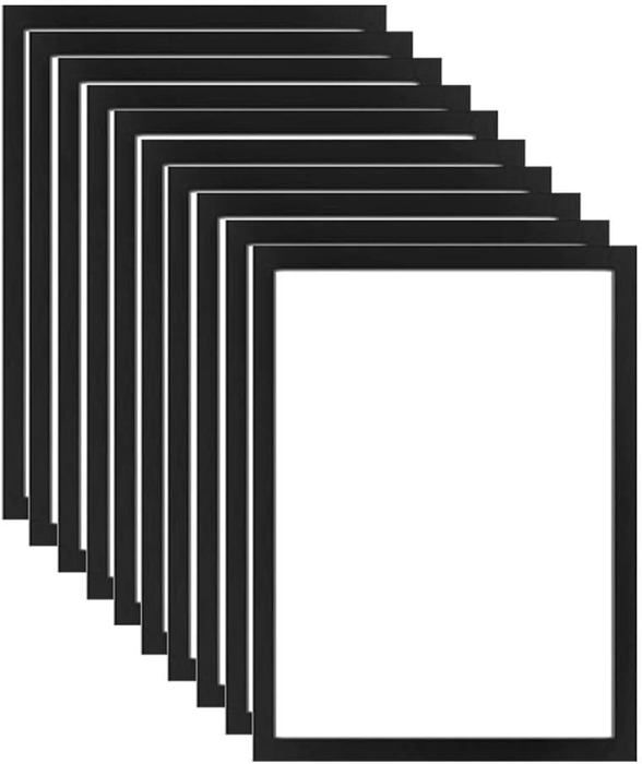 Lot De 10 Cadres Photo Magnétiques Avec Dos Autocollant, Cadre A3 Pour ...