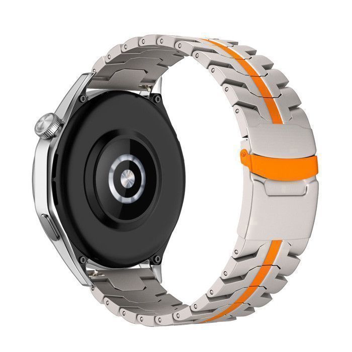 XtraDiTech Bracelet Titane de Montre Connectée 22mm Fermoir Déployant ...