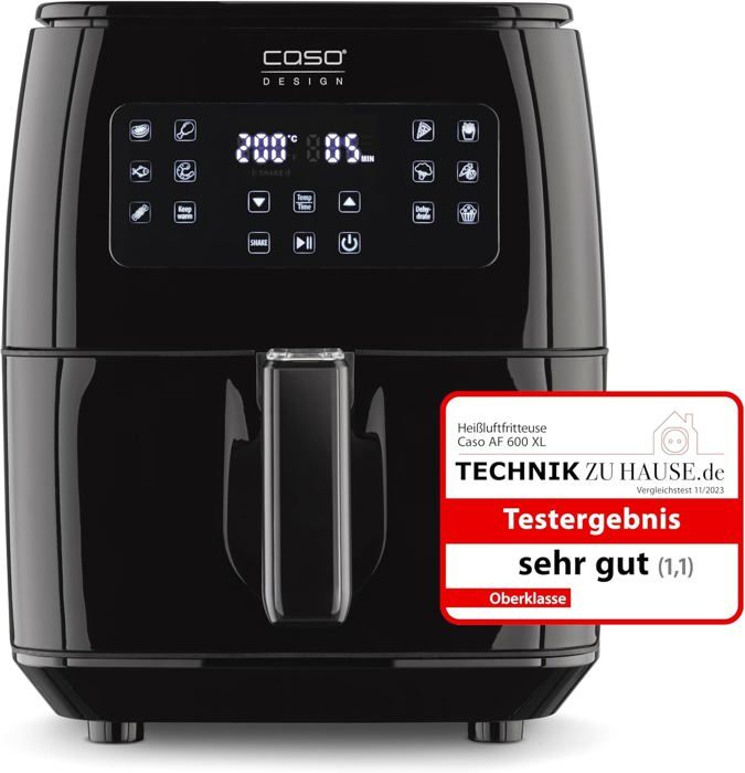 Af 600 Xl-Grande Friteuse À Air Chaud Avec Un Volume De Panier De 6L,12 ...