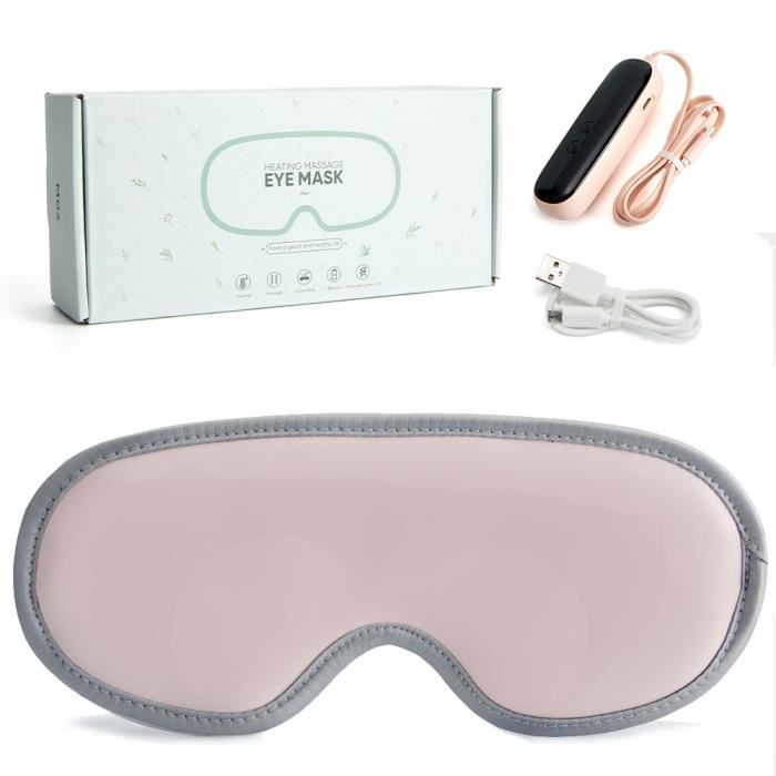 Rose - Masseur électrique pour les yeux, Compresse chaude, Masque de ...