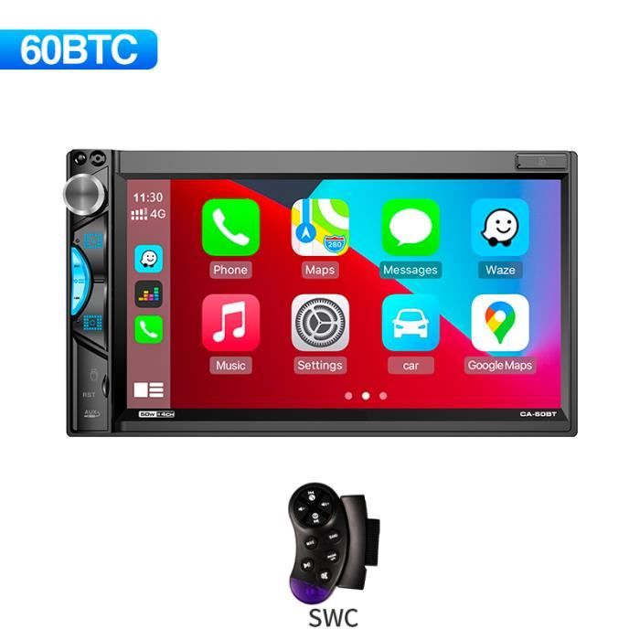 60BTC SWC - Autoradio 7 ", Android, lecteur multimédia vidéo MP5 ...