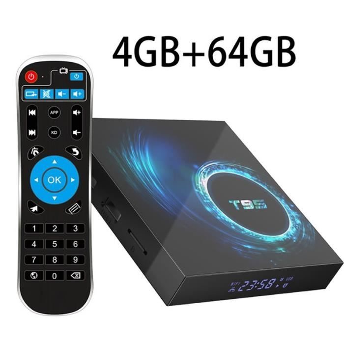 TV Box T95 Décodeur TV 6K Allwinner Lecteur H616 HD Android 10.0 TV BOX ...