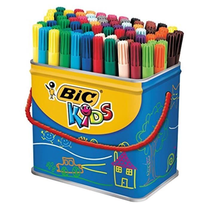Jeu De Coloriage TXHMQ Stylos BIC Visa Coloring 84 Classpack ...