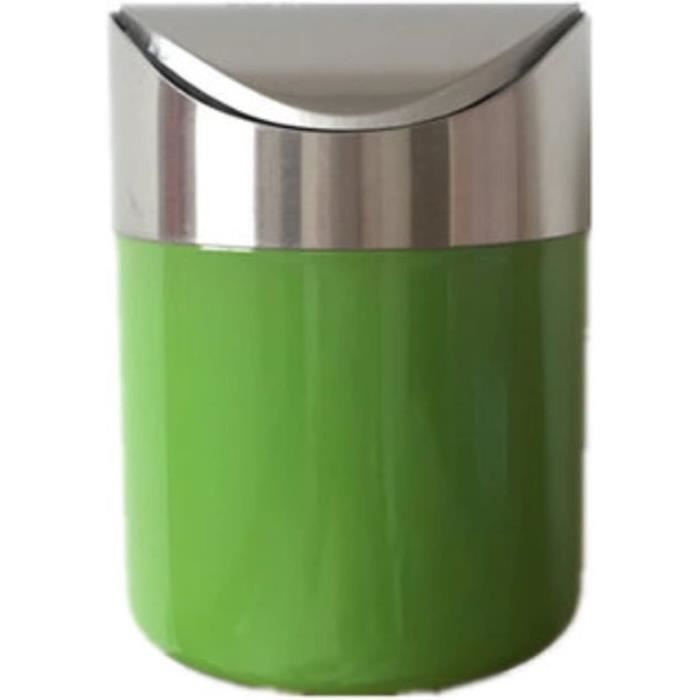 Conteneur À Déchets Petite Poubelle Mini Poubelle De Bureau En Acier ...