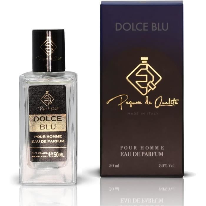 Dolce Blu Parfum Equivalent Pour Homme Compatible | Eau De Parfum 50 Ml ...