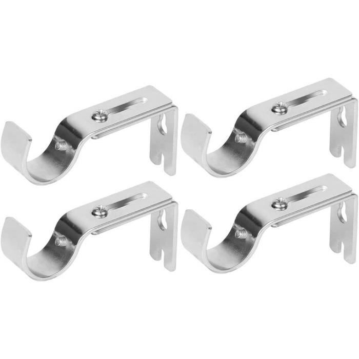 Support mural pour tringle à rideau salon support de tringle à apé réglable support de stockage ...