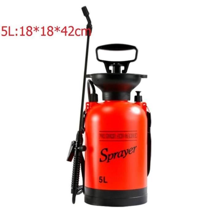 3L-5L Orange Pulvérisateur À Main Bouteille En Cuivre Réglable Tête de ...
