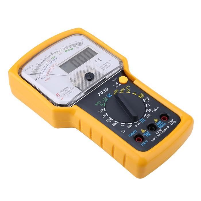 Cikonielf multimètre analogique haute sensibilité KT7030 Multimètre ...