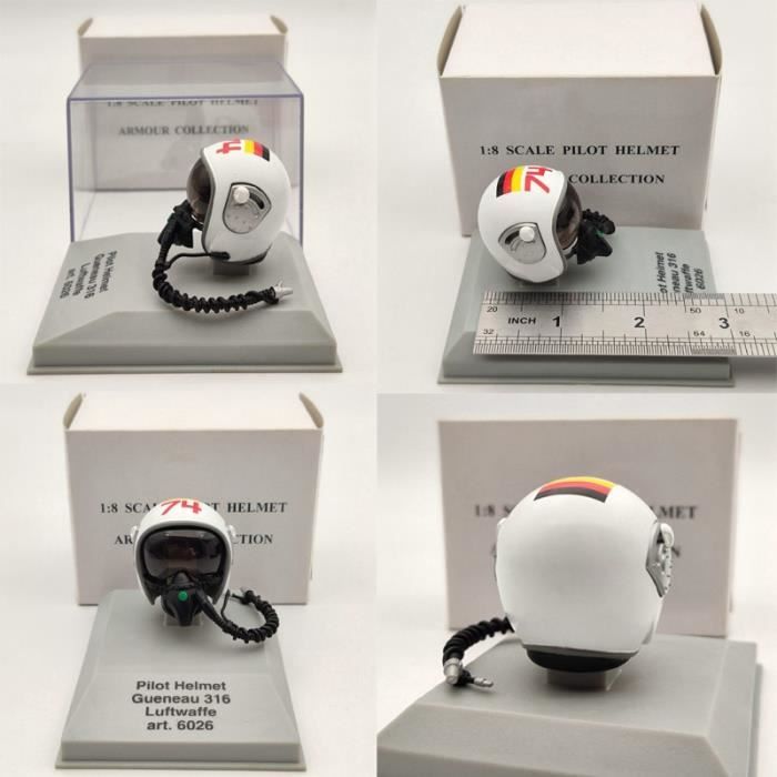 Kit Modelisme A Construire FIINY CDC Armour 1/8 Scale Pilot Helmet HGU ...