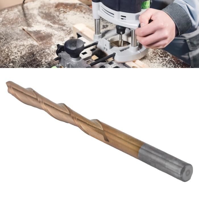 EJ.life fraises à double tranchant Fraises CNC en acier au tungstène ...