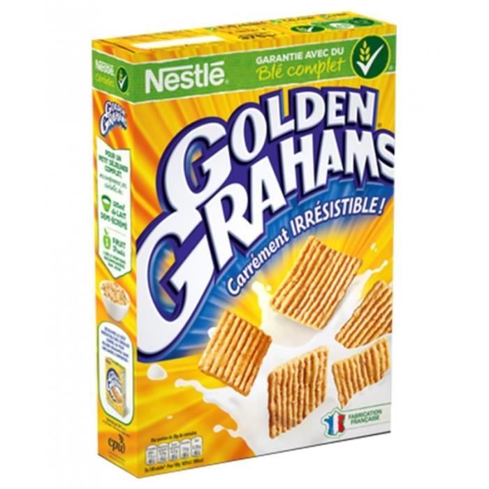 Nestlé Golden Grahams Carrément Irrésistible 375g (lot de 4 ...