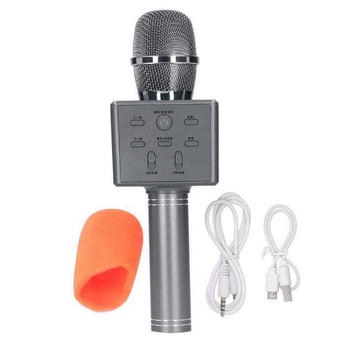 Microphone portable Microphone Bluetooth Sans Fil Micro Condensateur ...