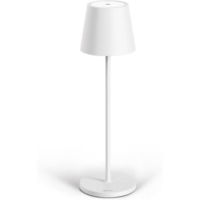 Stilosa Classica Lampe De Table Sans Fil Lampe Bureau Led Rechargeable Lampe À Poser Tactile ...
