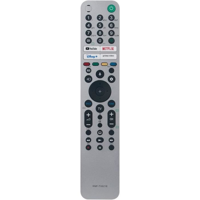 Rmf Tx621e Télécommande Vocale De Remplacement Pour Sony 4k 8k Bravia