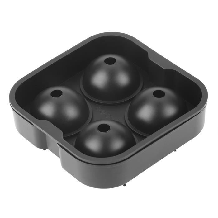 Sonew Machine à boules de glace Silicone Round Ball Maker 4 Cavités Ice ... Sonew Machine à boules de glace Silicone Round Ball Maker 4 Cavités Ice ...
