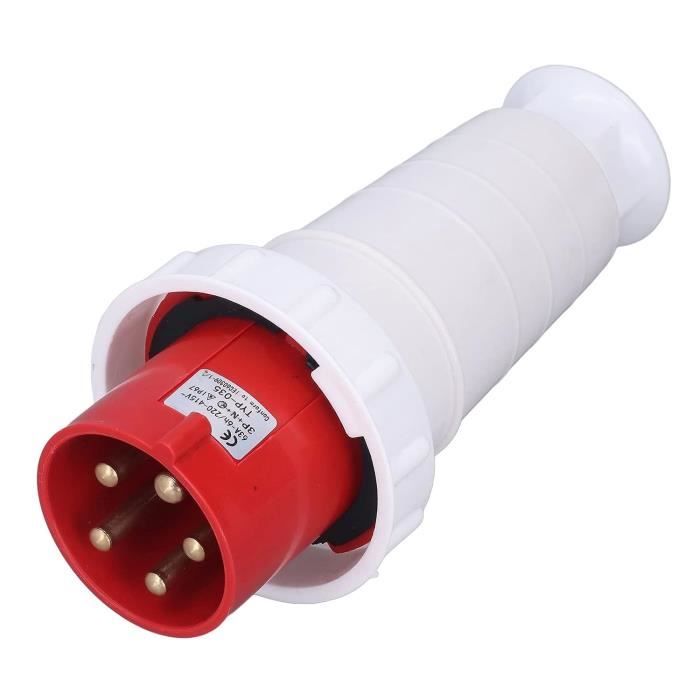 Prises Aviation, Prise Industrielle Laiton Pc 220‑415V 63A Large ...