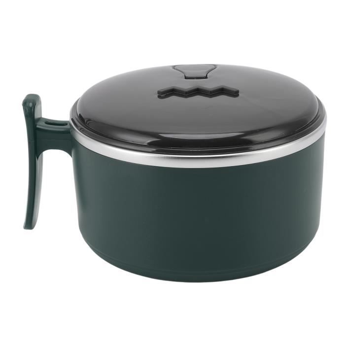 Bol isolé Bol isotherme en acier inoxydable 304 avec couvercles Design ...