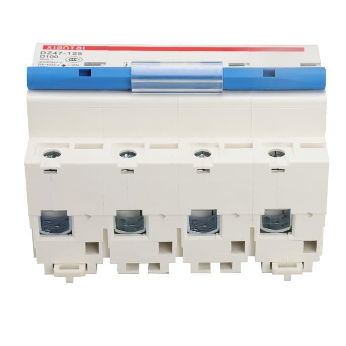 Disjoncteur ignifuge YOSOO 4P 100A 400V avec protection automatique et ...
