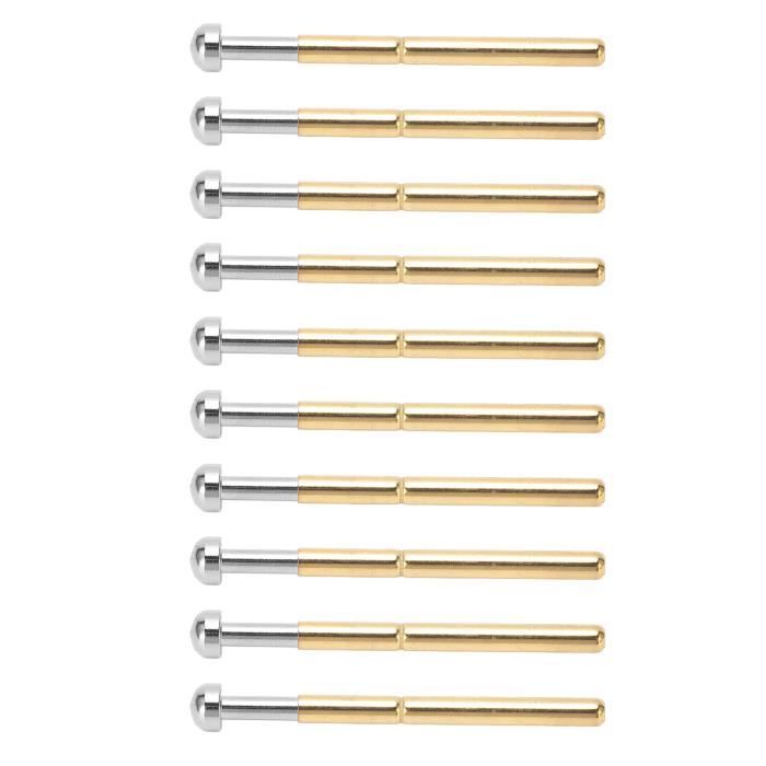 Zerone broche de sonde Pogo 100 pièces Pogo Pin Spring Test Tools Type ...
