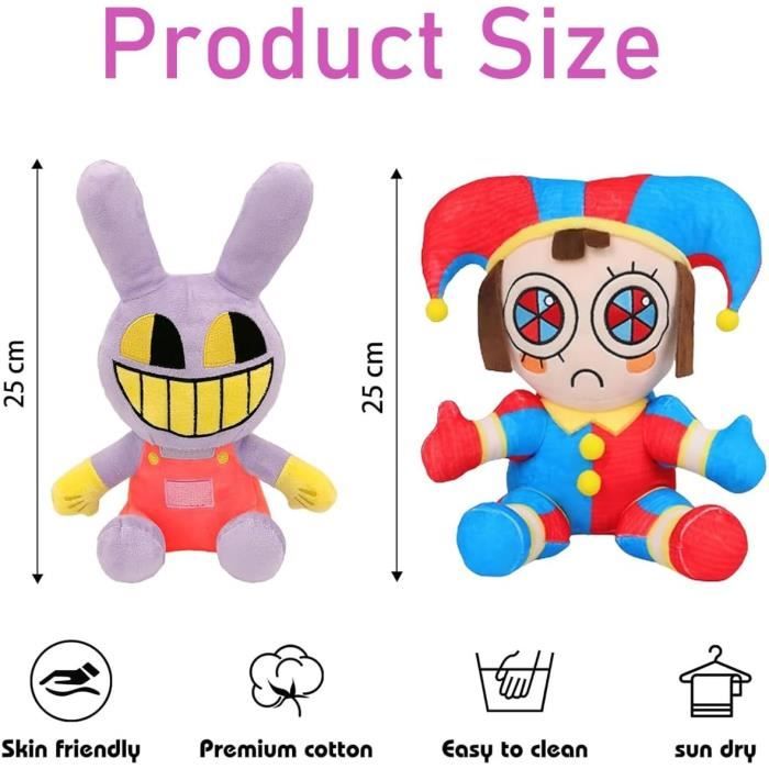 The Digital Circus Amazing Peluche,Peluche Pomni And Jax, Circus Joker ...
