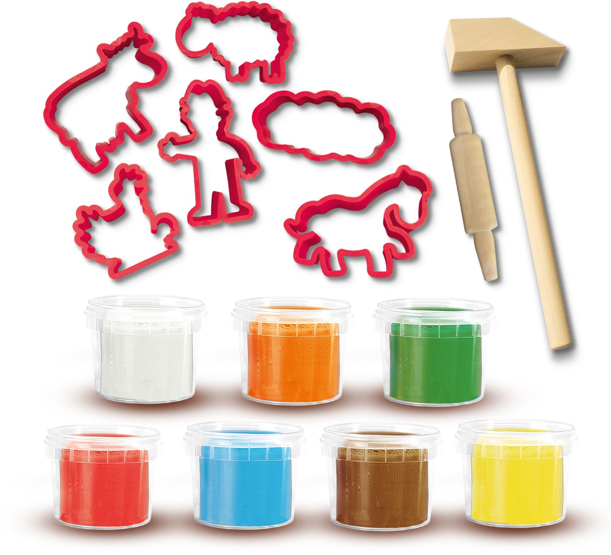 Méga kit de pâte à modeler avec outils - SES CREAVITE - My first ...