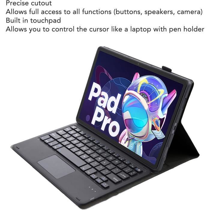 Clavier Pour Tablette Lenovo, Clavier Sans Fil Amovible Et Étui Pour ...
