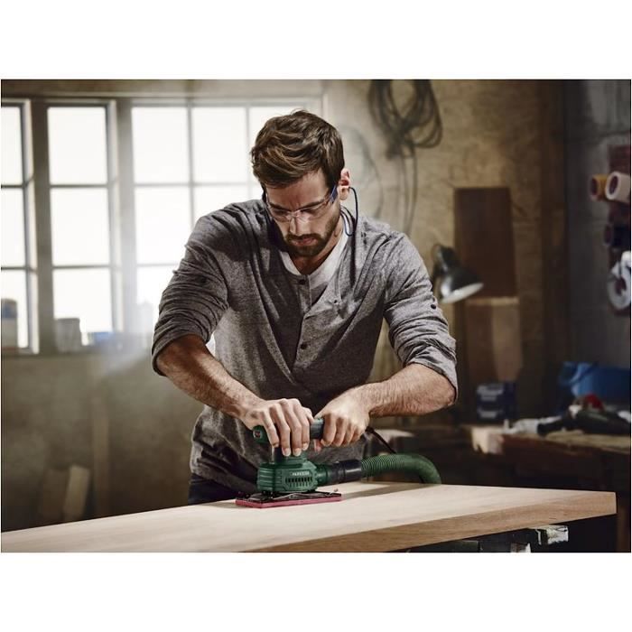 PARKSIDE Ponceuse excentrique multifonction 3 en 1 ponceuse orbitale ...