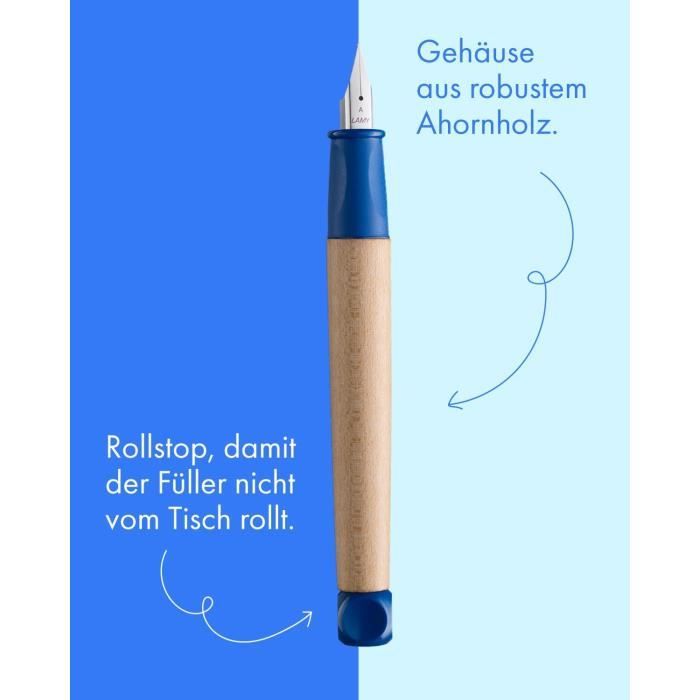 Abc Kit D'Apprentissage D'Écriture Bleu Avec Emballage Cadeau Composé De 1 Stylo D'Apprentissage ...