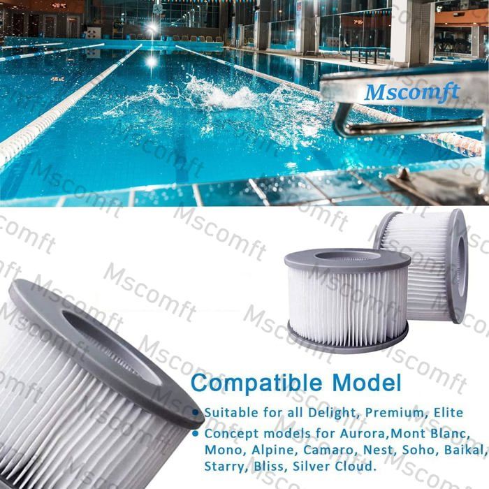 Cartouches filtrantes pour spa chaud - Filtres de rechange efficaces ...