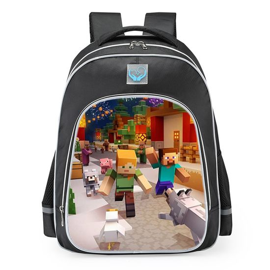 Sac à Dos Enfant Minecraft, Sac à Dos Enfant Ecole, Cartable Scolaire ...