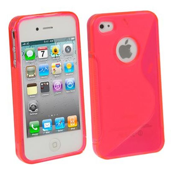 Coque TPU non slip pour IPHONE 4 et 4S - Cdiscount Téléphonie