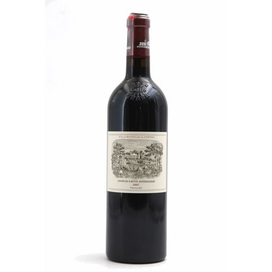 Château Lafite Rothschild 2007 - 75cl AOC Pauillac - La cave Cdiscount